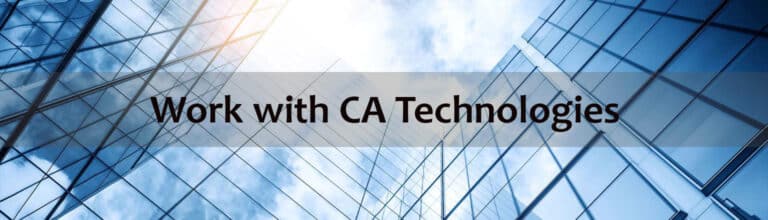Work With CA Technologies – CA Technologies Private Limited